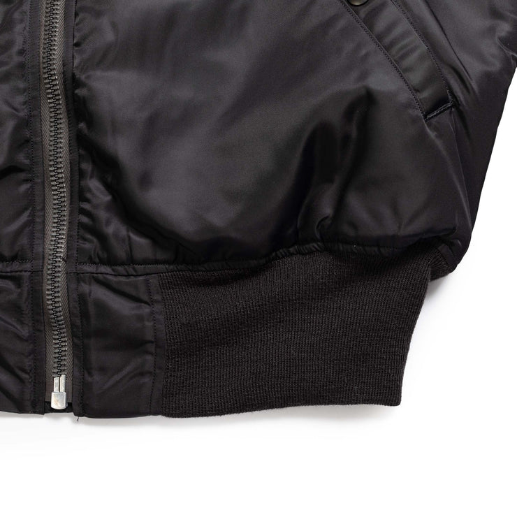 Buzz Rickson's x William Gibson MA-1 Albert Turner Black – Clutch Cafe