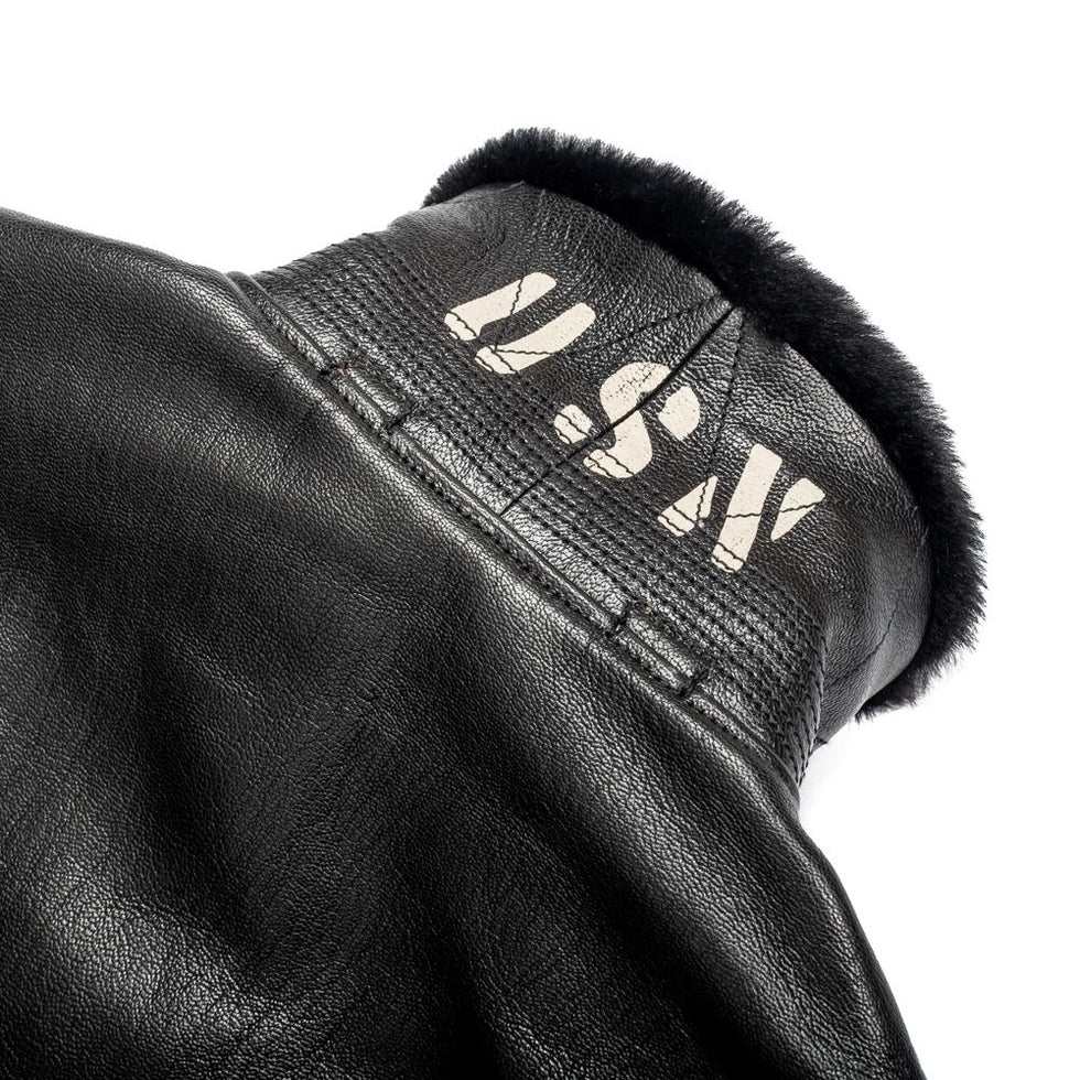 Buzz Rickson's x William Gibson G-1 Leather Jacket Black – Clutch Cafe