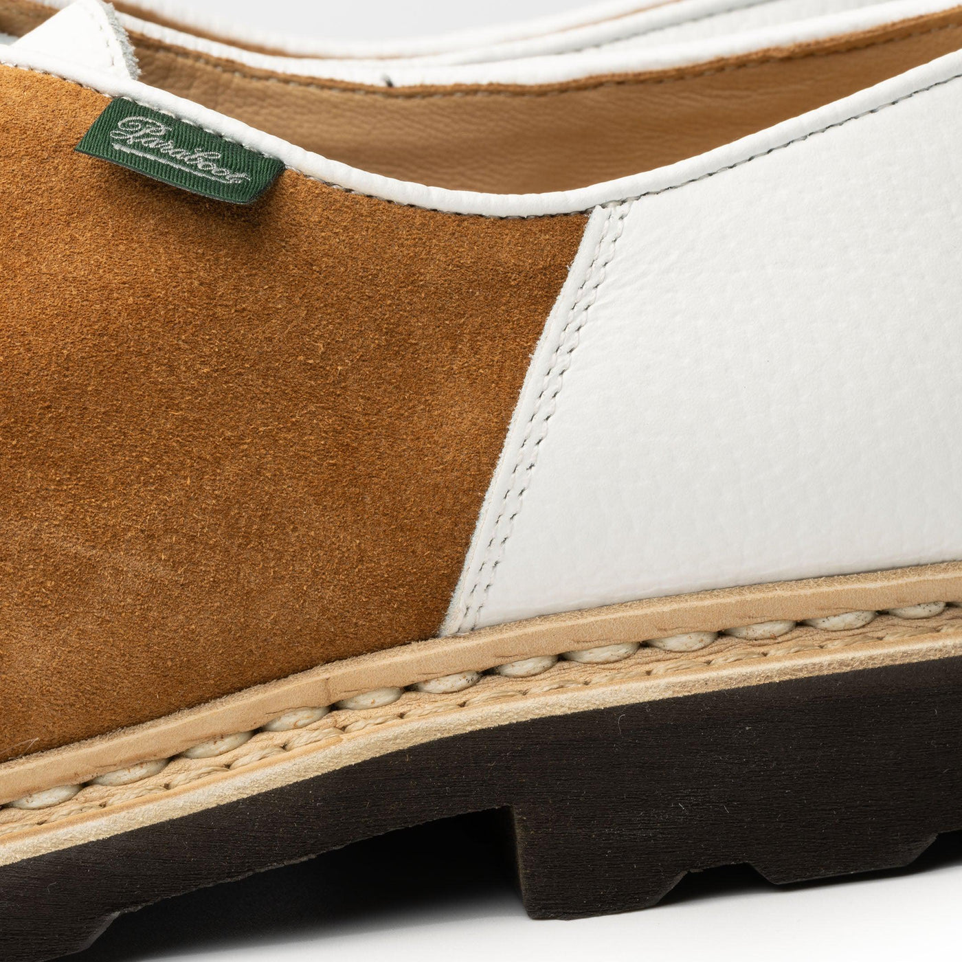 Paraboot Michael Graine Blanc / Velour Whisky – Clutch Cafe