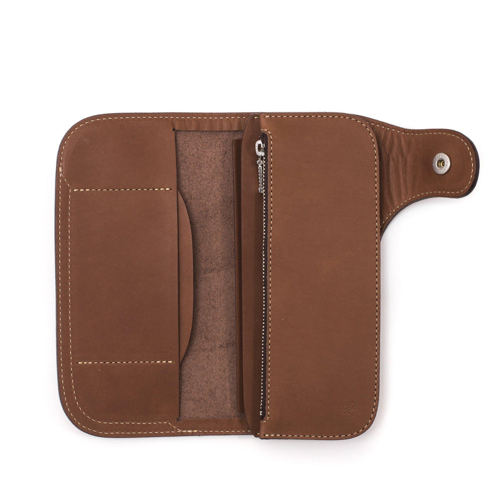 Red Moon Long Wallet Dark Tan – Clutch Cafe